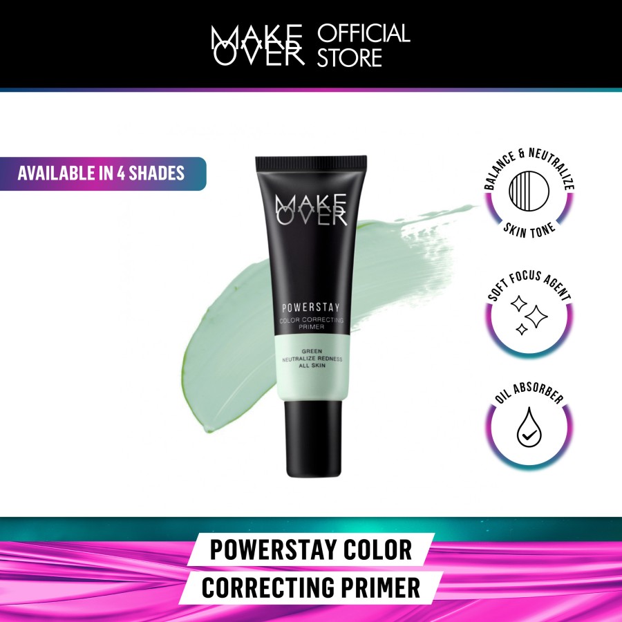 MAKE OVER POWERSTAY Color Correcting Primer 25 ml