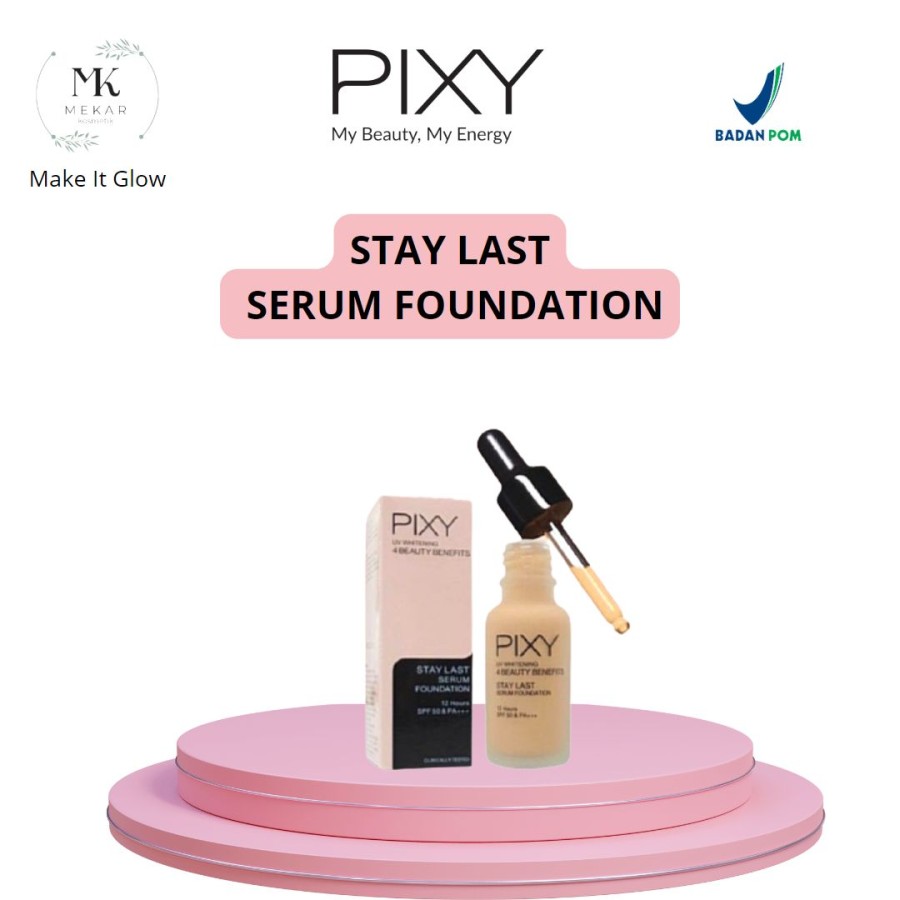 PIXY UV Whitening Stay Last Serum Foundation